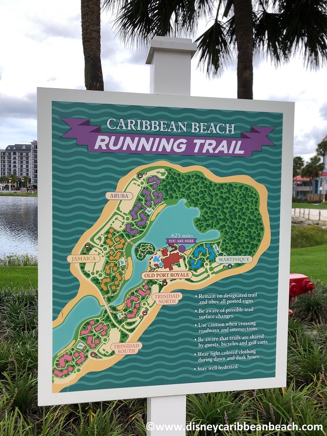 Caribbean Beach Resort Map