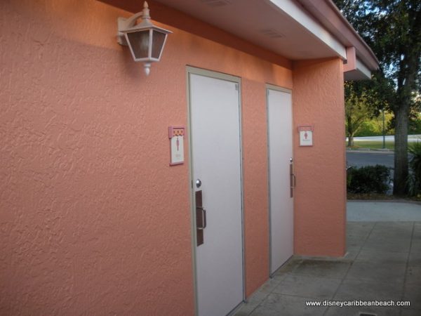 Trinidad North Pool restrooms | Caribbean Beach Resort Fan Site